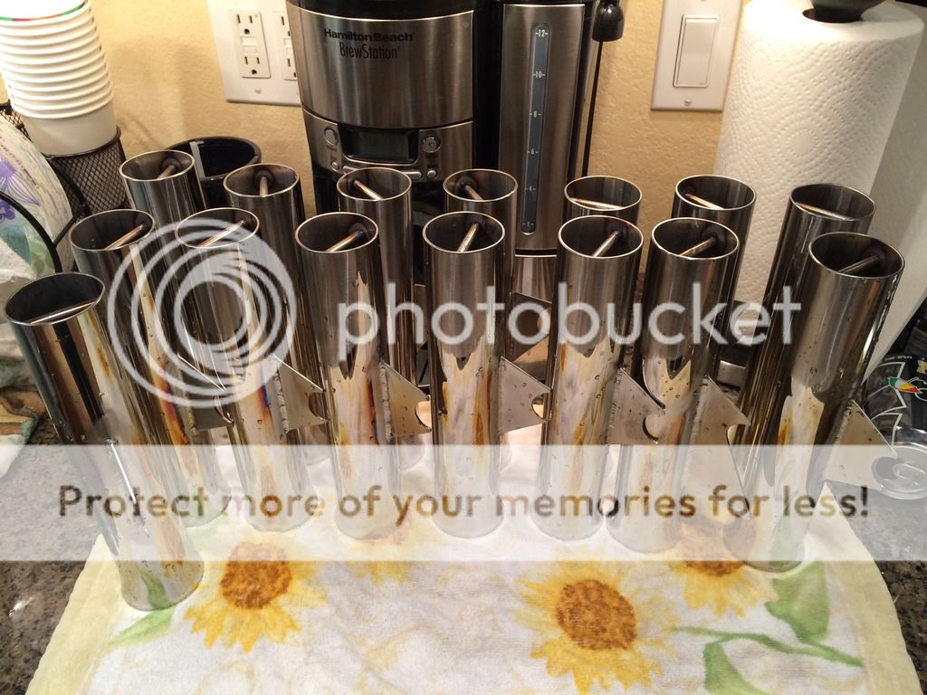 NW of the Brink NEW STAINLESS ARCH/ROD HOLDERS | Bloodydecks