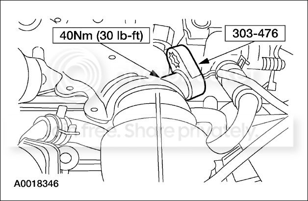 2001-2004 V6 LH Oxygen Sensor removal and installation | Ford Escape ...