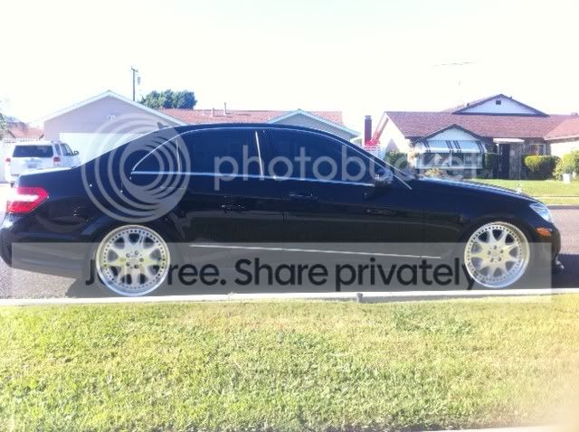 E350 with 20 inch Brabus mono III | Mercedes-Benz Forum