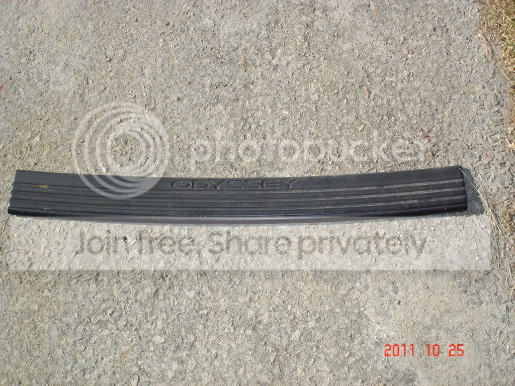 bumper step pad? | Honda Odyssey Forum