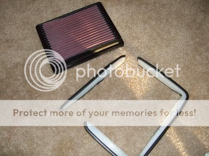 After a little cutting and lots of silicone, this is how it turned out.