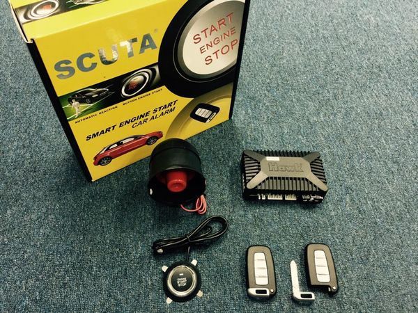 Buy SCUTA Fully Keyless Entry Intelligent Smart Alarm System with Push ...