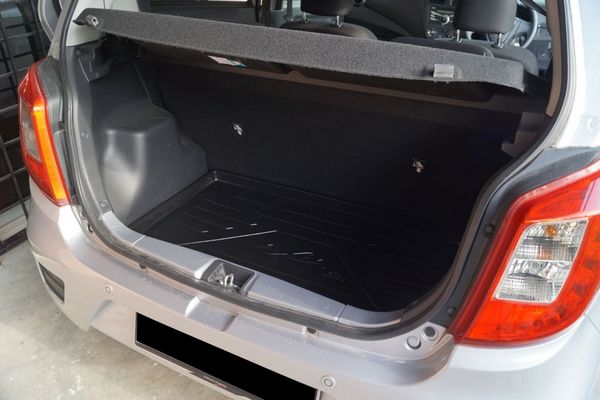 Buy PERODUA AXIA: ORIGINAL ABS Rubber Anti Non Slip Rear Trunk Boot ...