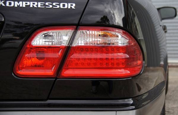 Buy MERCEDES BENZ W210 E-Class 1995 - 2001 EAGLE EYES Red & Clear LED ...