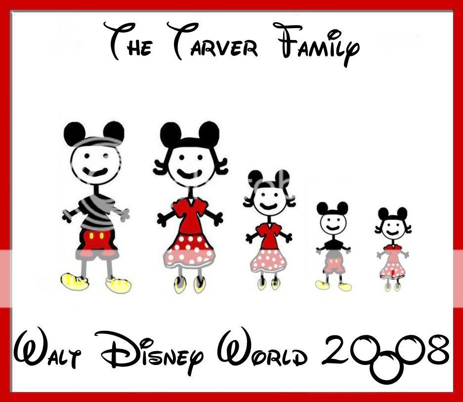 Michelle, could you do a mickey stick figure family for me? | The DIS ...