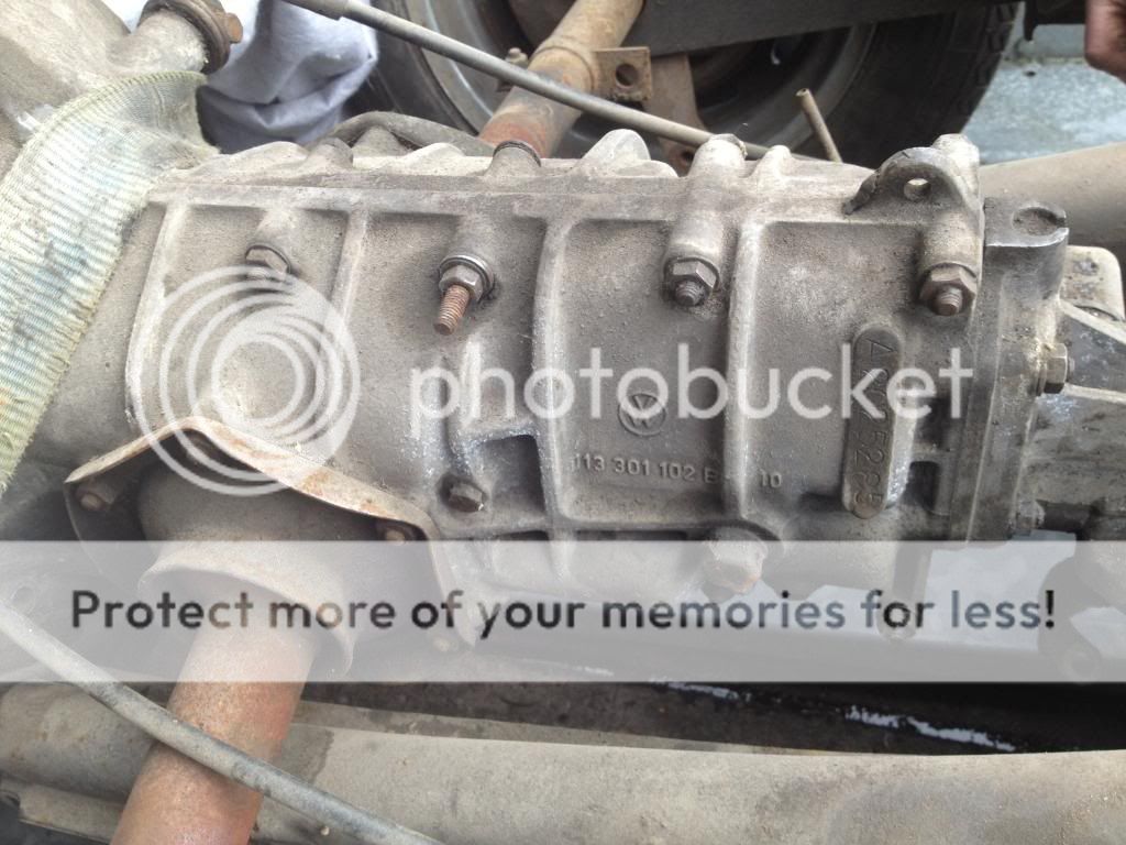 For Sale - VW Bug 1959 Splitcase gearbox, Floorpan, Front Beam Porsche ...